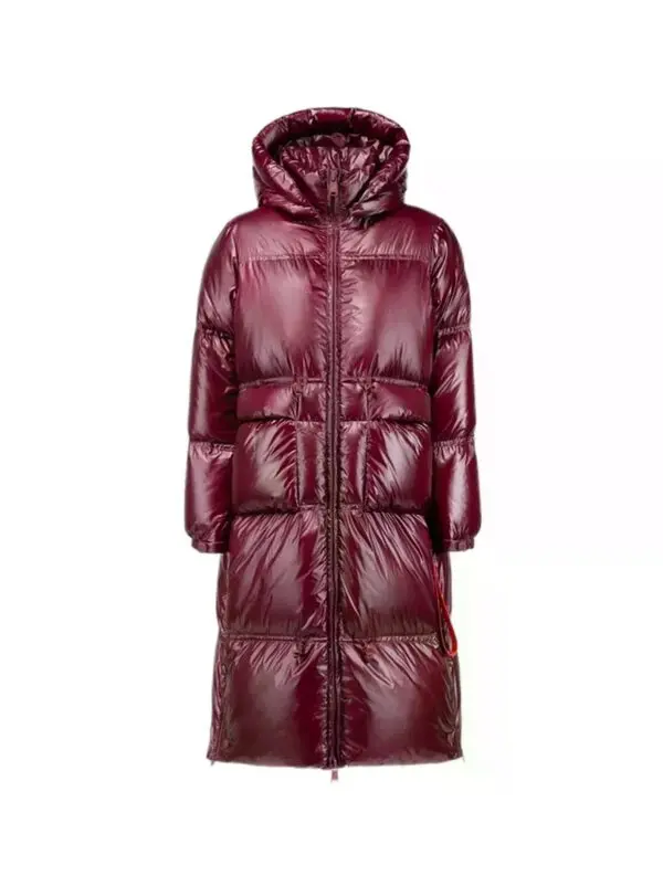 AFTER/LABEL Quilted Hooded Puffer Coat
