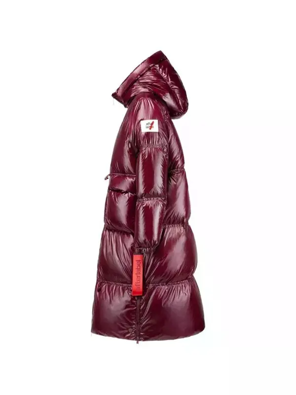AFTER/LABEL Quilted Hooded Puffer Coat