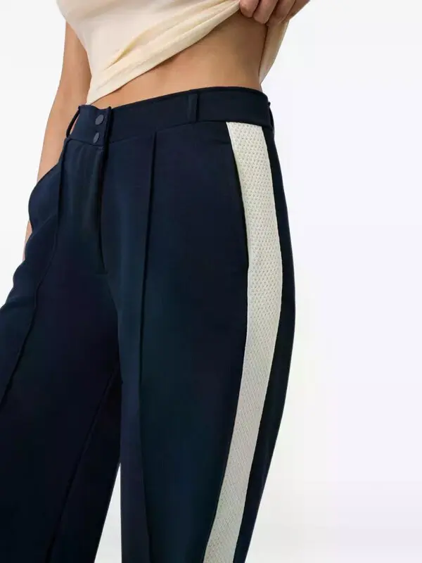 Guess Side-stripe Wide-leg Track Pants