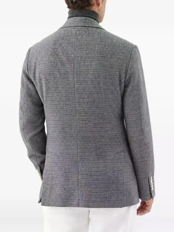 Brunello Cucinelli Check-pattern Wool Blazer