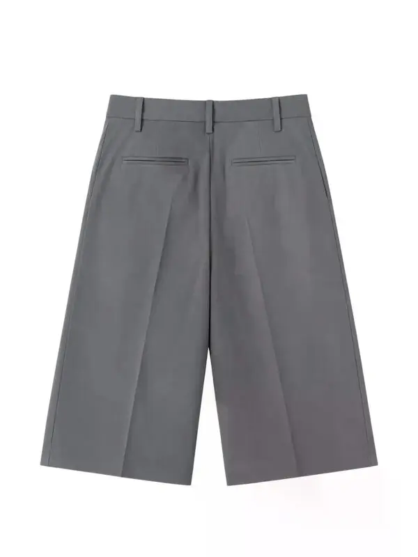 N°21 Pleated-detail Tailored Shorts