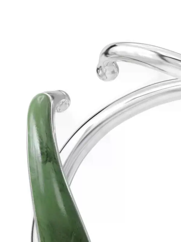 Charlotte Chesnais Jade Mirage Blow Ear Cuff - Silver