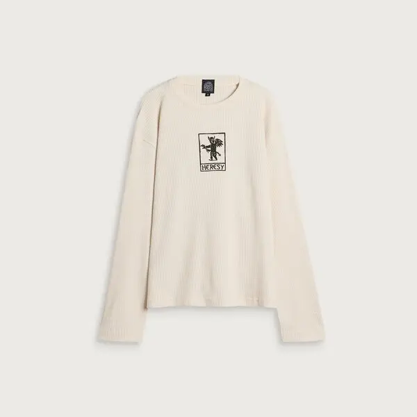 HERESY Rogue Long Sleeve Waffle T-shirt