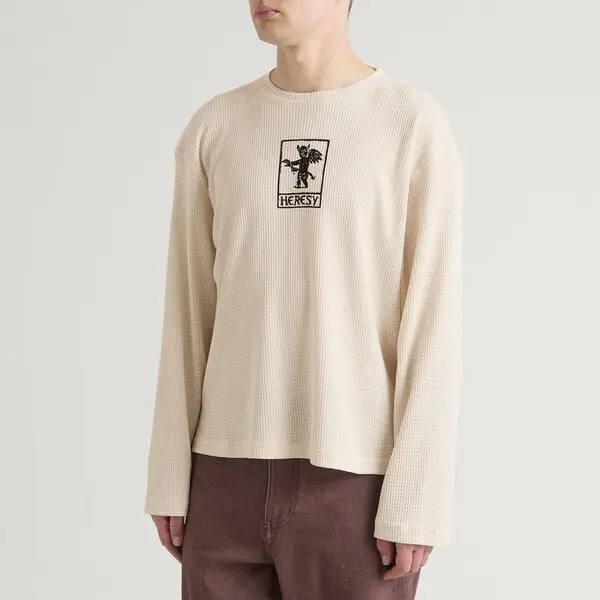 HERESY Rogue Long Sleeve Waffle T-shirt