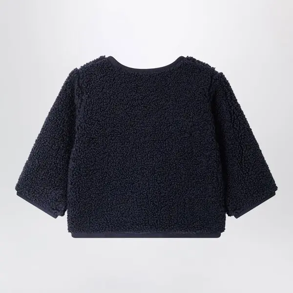Bonpoint Navy Reversible Melice Jacket
