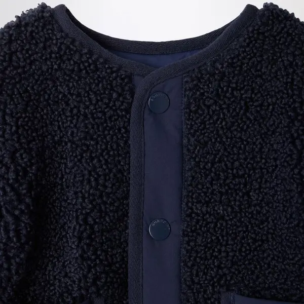 Bonpoint Navy Reversible Melice Jacket