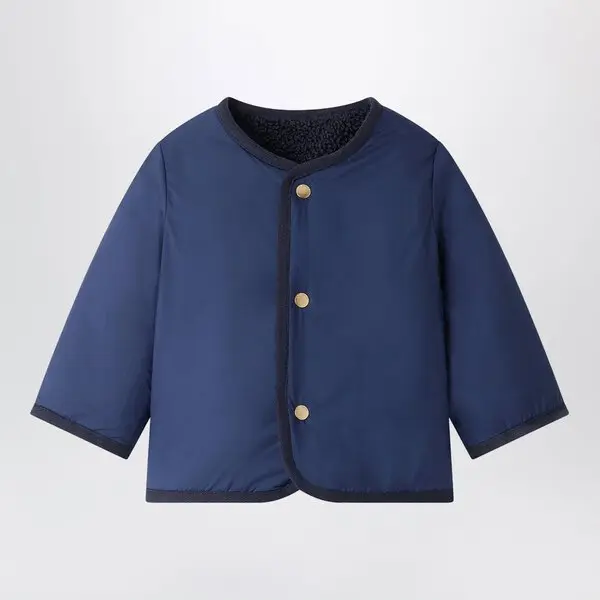 Bonpoint Navy Reversible Melice Jacket
