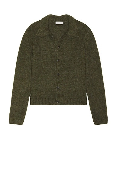 Dries Van Noten Mora Cardigan - Forest