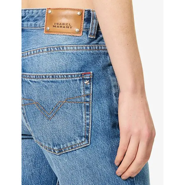 Isabel Marant Étoile Daya Regular Tapered-fit Denim Jeans