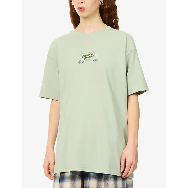 DAMSON MADDER Local Fixers Graphic-print Jersey T-shirt