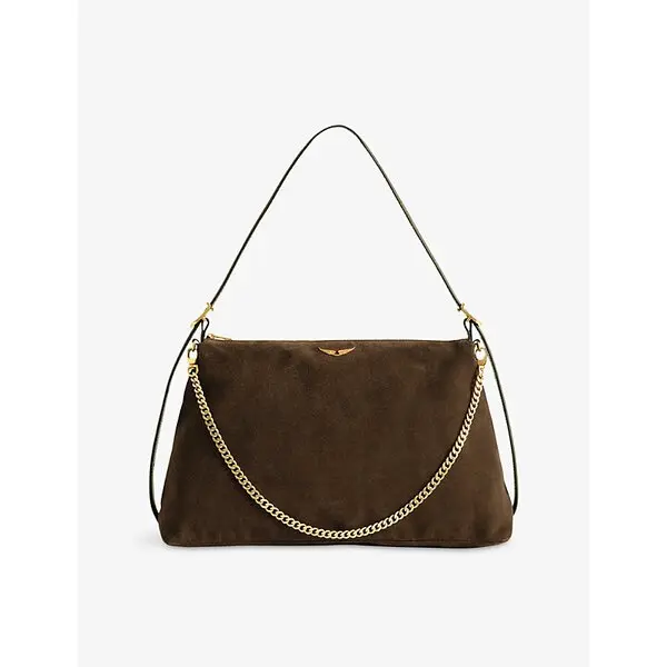 Zadig&Voltaire Jim Suede Shoulder Bag