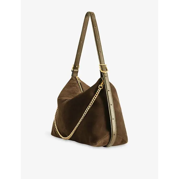 Zadig&Voltaire Jim Suede Shoulder Bag