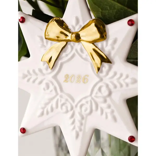 VILLEROY & BOCH Christmas Classics 2026 Star Hanging Ornament
