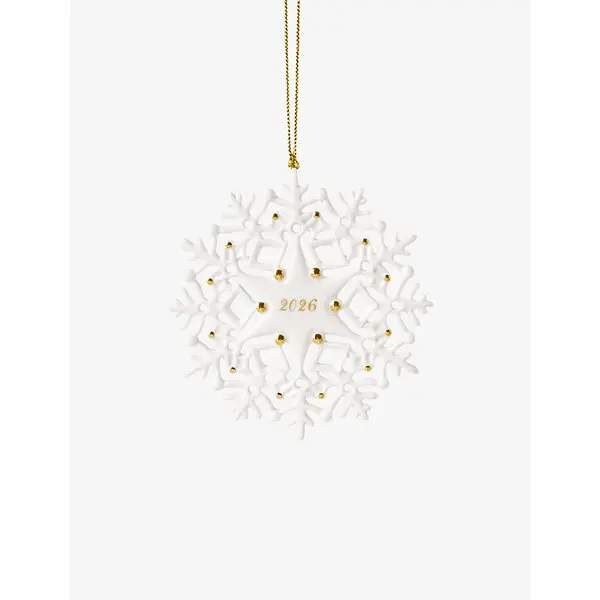 VILLEROY & BOCH Christmas Classics 2026 Snowflake Hanging Ornament