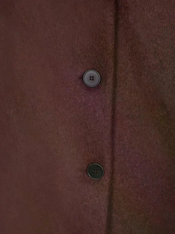 BLANCA VITA Single-breasted Notched-lapels Coat