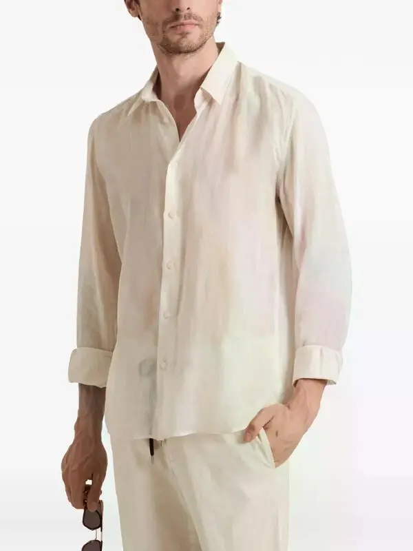 Vilebrequin Embroidered Long-sleeve Shirt