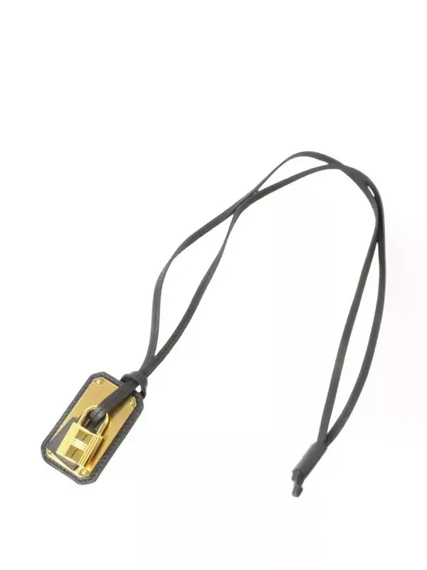 Hermès Clochette Padlock Necklace - Gold