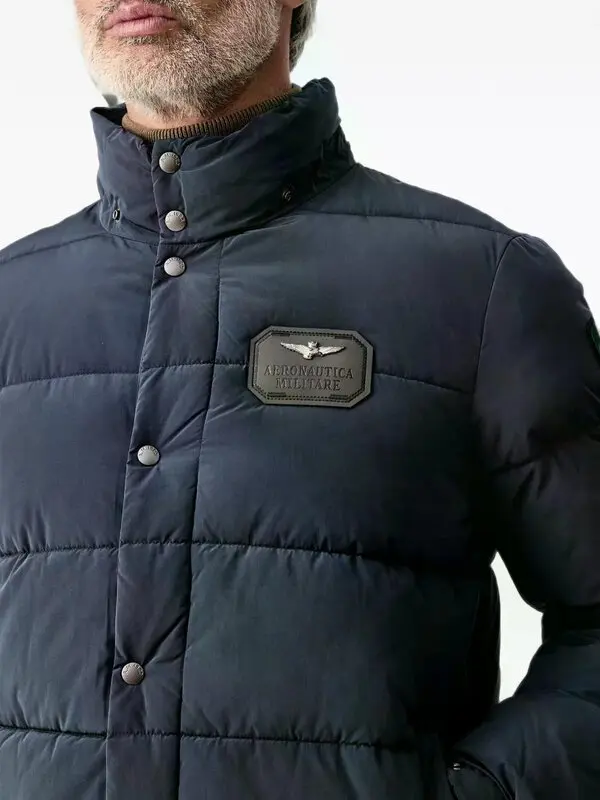 AERONAUTICA MILITARE Quilted Hooded Jacket