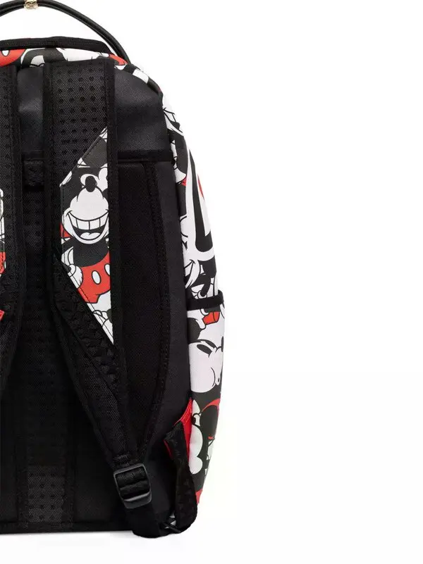 SPRAYGROUND X Mickey Mouse Zip-fastening Backpack - Black