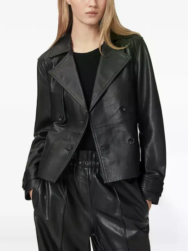 ALLSAINTS Double-breasted Belted Jacket