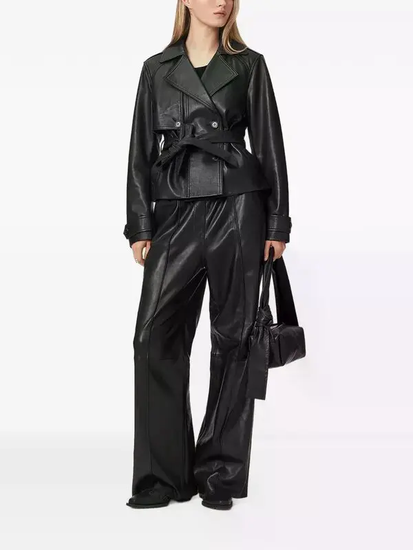 ALLSAINTS Double-breasted Belted Jacket