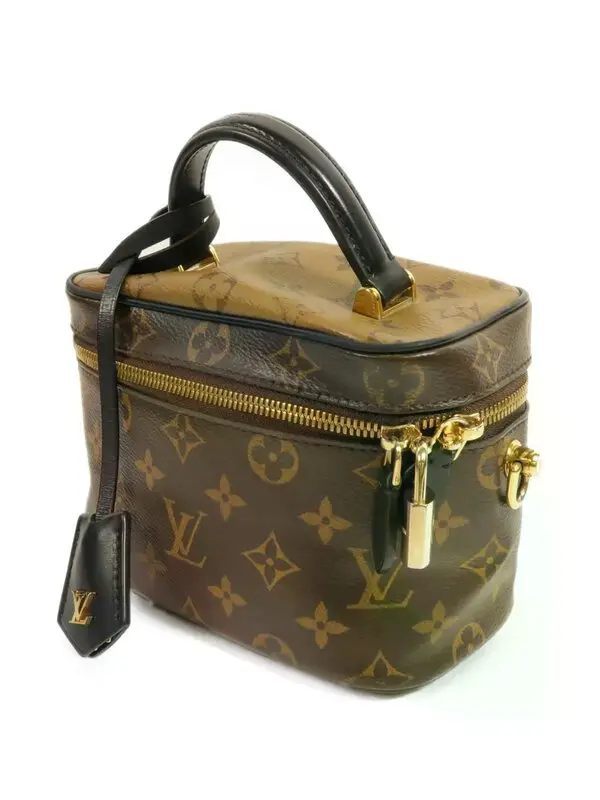 LOUIS VUITTON Pm Monogram Reverse Vanity Bag
