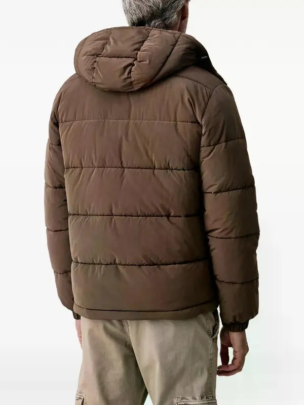 AERONAUTICA MILITARE Quilted Hooded Jacket