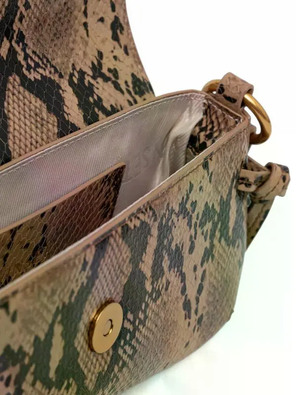 TWINSET Snakeskin-effect Shoulder Bag