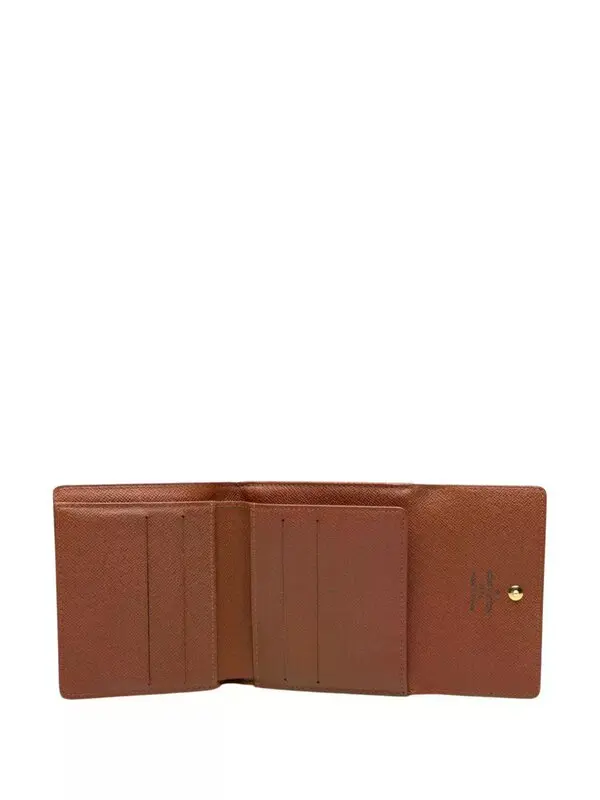 LOUIS VUITTON 2001 Monogram Portefeuille Elise Wallet Small Wallets