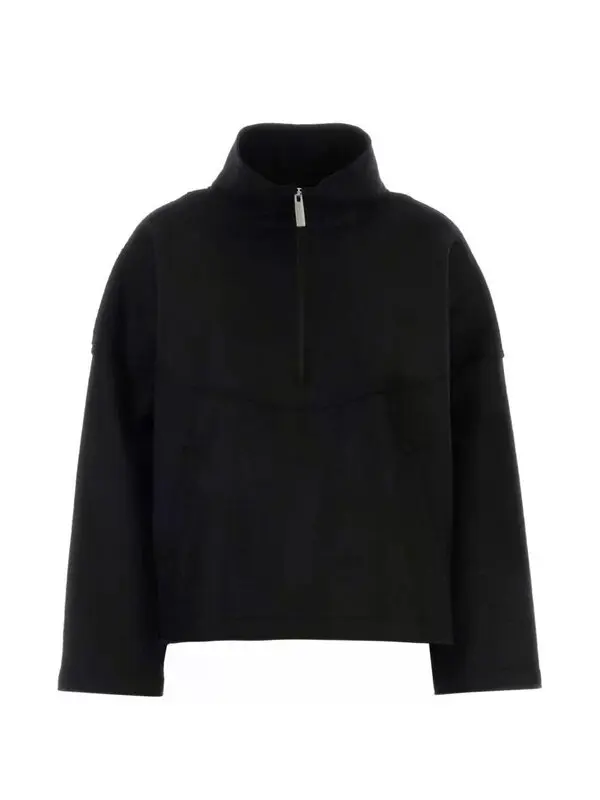 Herno Quarter-zip Wool Sweater