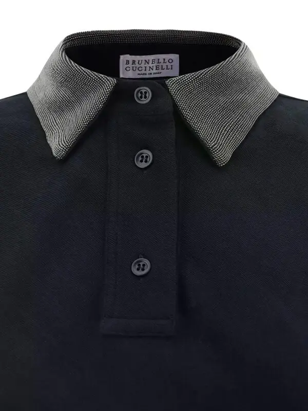 Brunello Cucinelli Monili-detail Polo Shirt