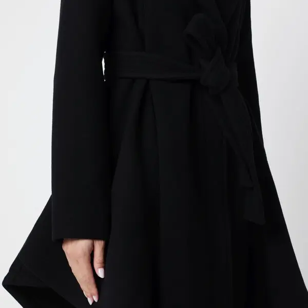Alaïa Asymmetric Wool Coat