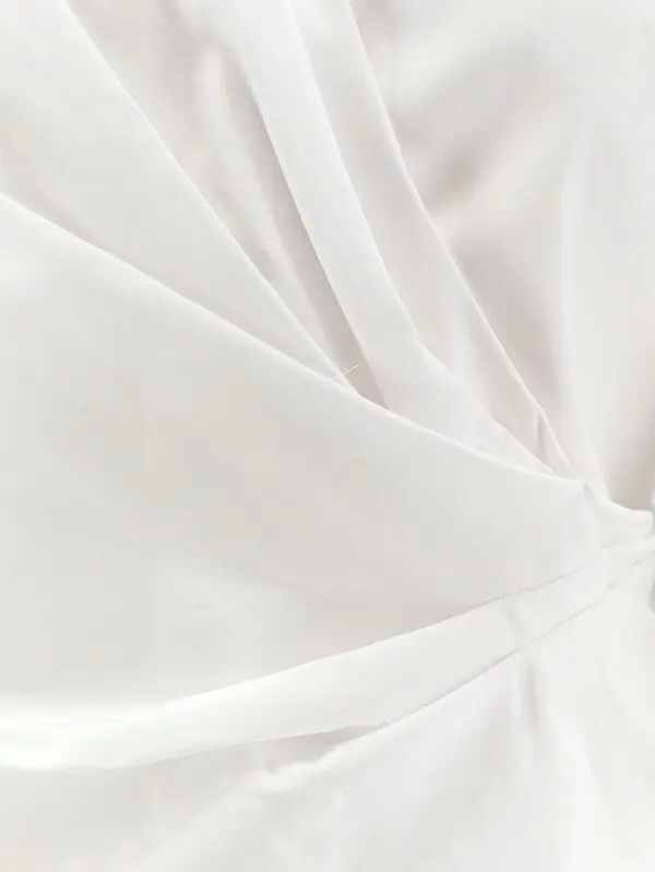 Dries Van Noten Cotton Wrap Shirt