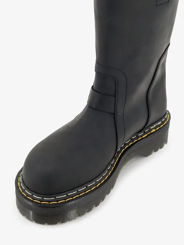 DR. MARTENS X RICK OWENS Quad Pull On Leather Boots