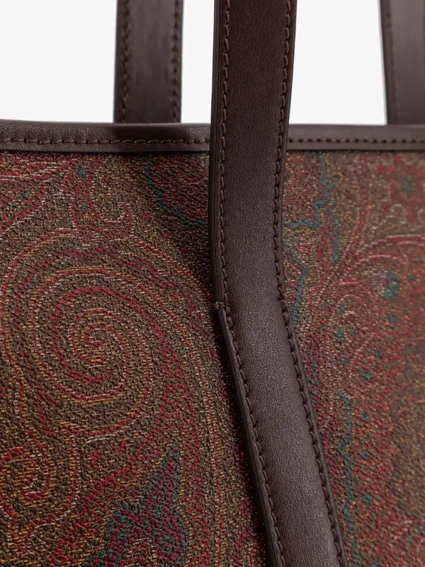 Etro Arnica M Paisley Fabric Handbag
