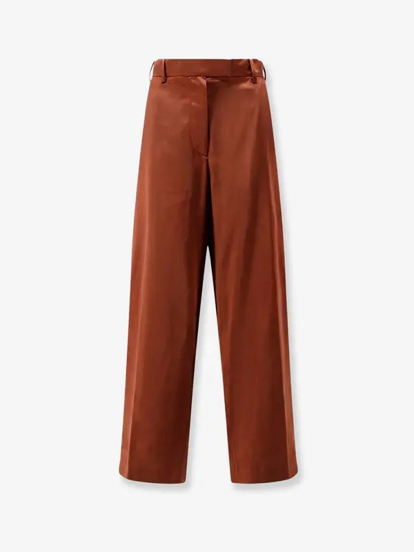 Dries Van Noten Viscose Blend Trousers