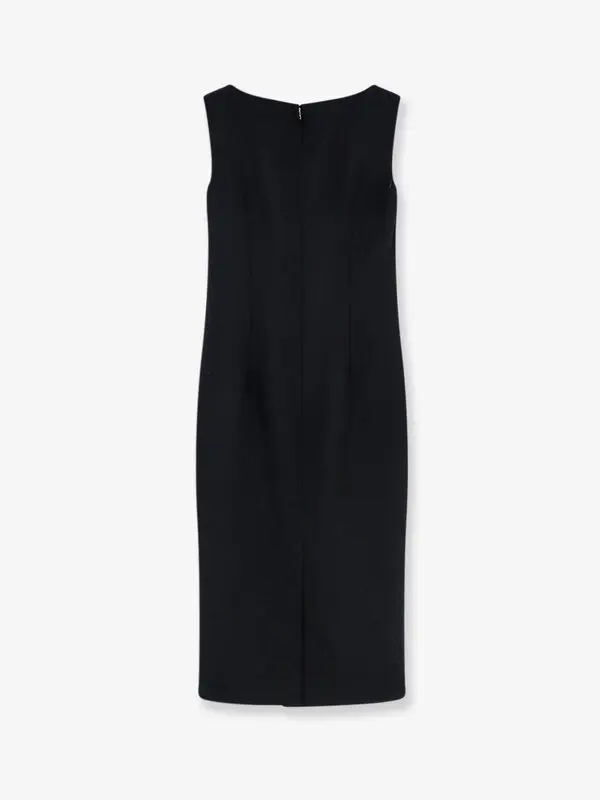 Dolce & Gabbana Virgin Wool Midi Dress
