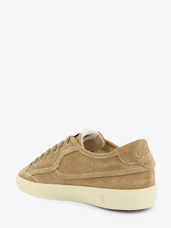 AUTRY Windscape Suede Sneakers With Logo - Beige