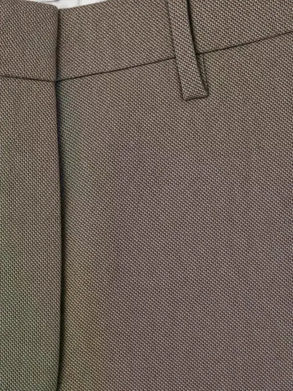CRUNA Antes Pressed-crease Wide-leg Trousers