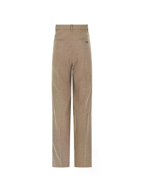 Iceberg Pleated Wide-leg Trousers