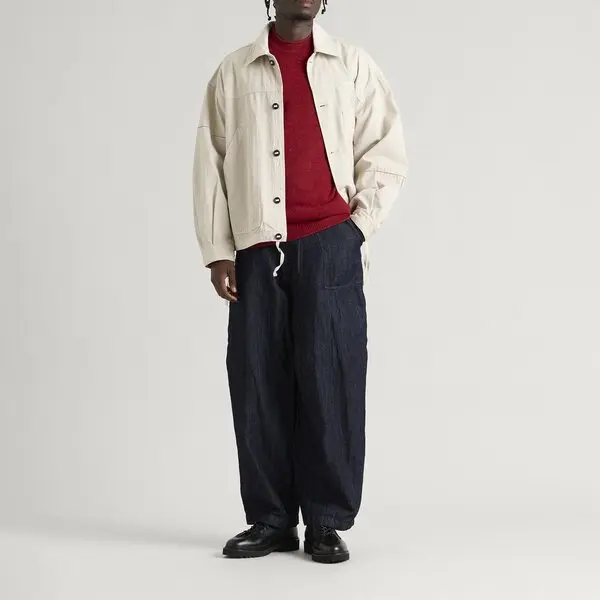 PITTARI Usk Lambswool Roll Collar Jumper