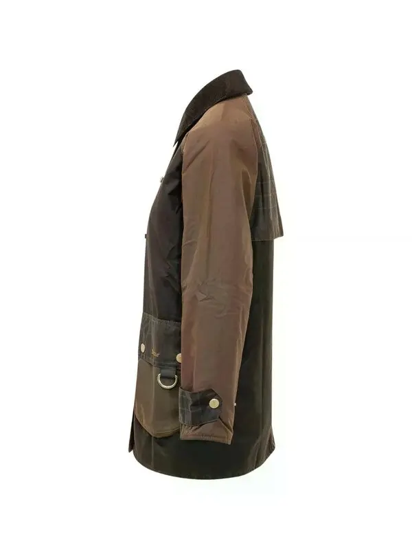 Barbour Felton Checked Waxed-cotton Coat