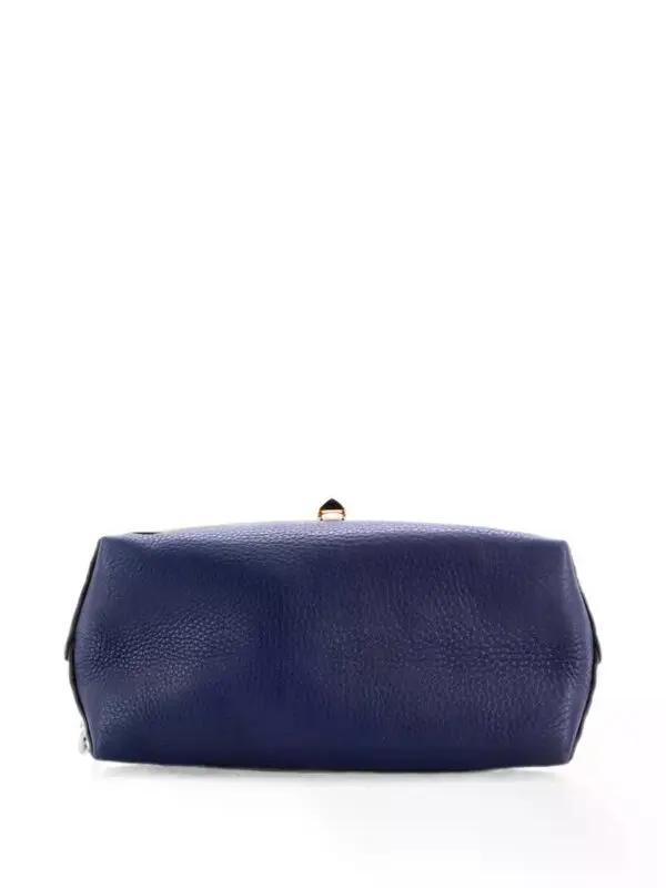 Valentino Garavani Rockstud Flip Lock Top Handle Bag Leather Medium Shoulder Bag