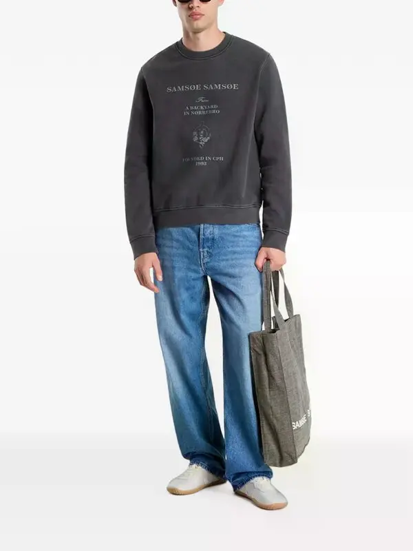 Samsøe Samsøe Samarcus Logo-print Sweatshirt