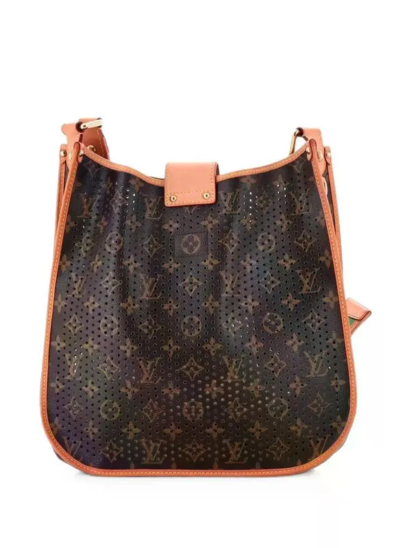 LOUIS VUITTON Musette Handbag Perforated Monogram Canvas Crossbody Bag