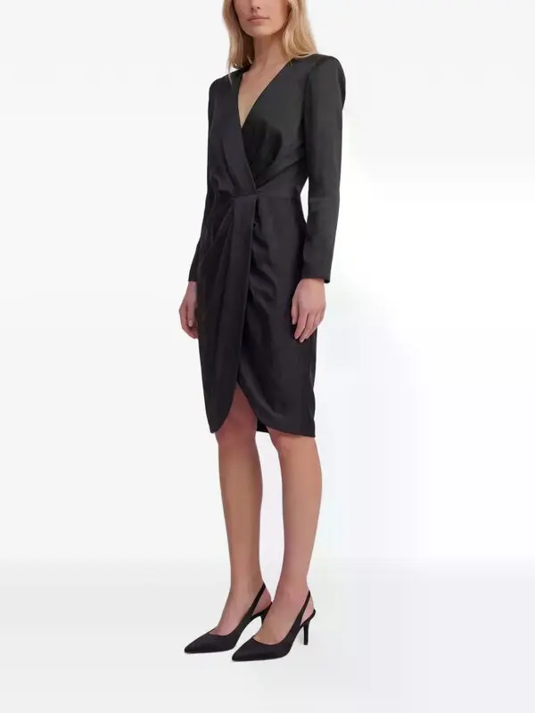 Givenchy Silk Wrap-style Mini Dress