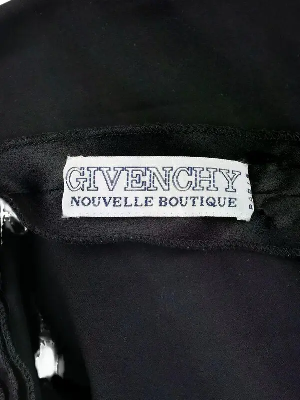 Givenchy Silk Wrap-style Mini Dress