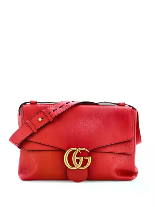 Gucci Gg Marmont Leather Medium Shoulder Bag