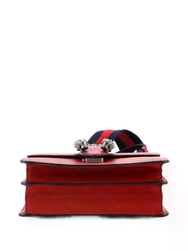 Gucci Dionysus Bamboo Top Handle Bag Leather Mini Satchel