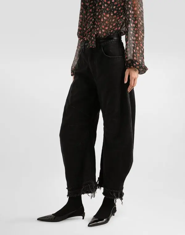Dolce & Gabbana 5-pocket Denim Trousers Denim And Jeans Multi-colored